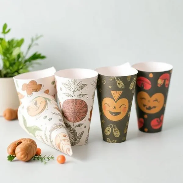 Custom Cone Sleeves Wholesale & Printed Ice Cream Sleeves | GO PRODUCT ...
