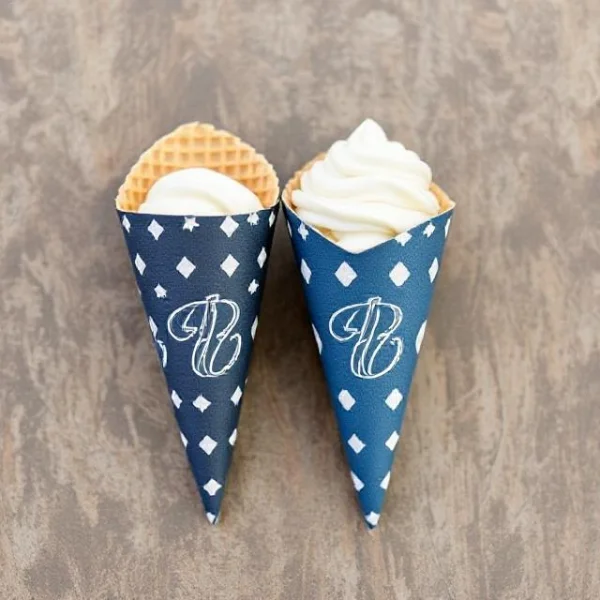 Custom Cone Sleeves Wholesale & Printed Ice Cream Sleeves | GO PRODUCT ...